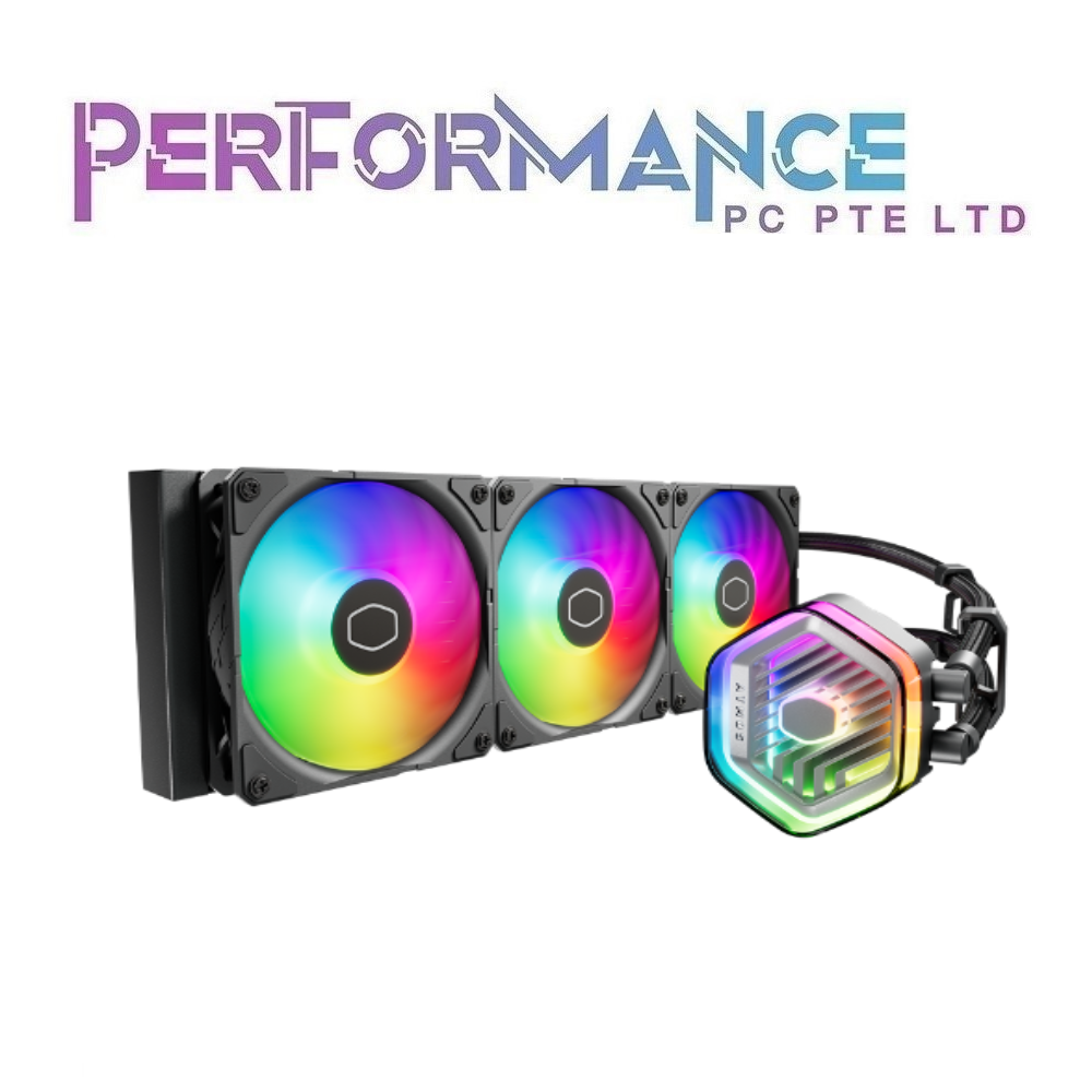 COOLERMASTER MASTERLIQUID 240 / 360 ATMOS ARGB CPU COOLER - Black / Wh – performance-pc-pte-ltd