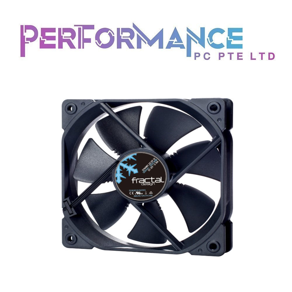 Fractal Design Dynamic X2 GP-12 Fan Black / White (2 YEARS WARRANTY BY – performance-pc-pte-ltd