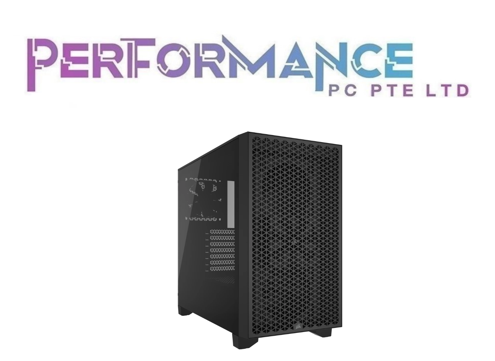 Corsair 3000D AIRFLOW Mid-Tower PC Case - Black/White Includes 2x SP12 ...