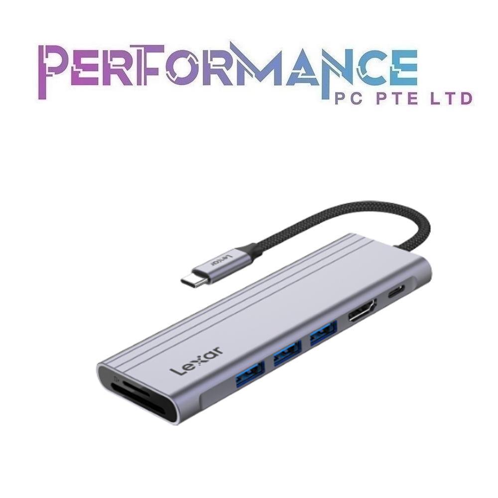 Lexar H31 7-in-1 USB-C Hub FOR SD CARD / MICRO SD CARD (2 YEARS WARRAN ...