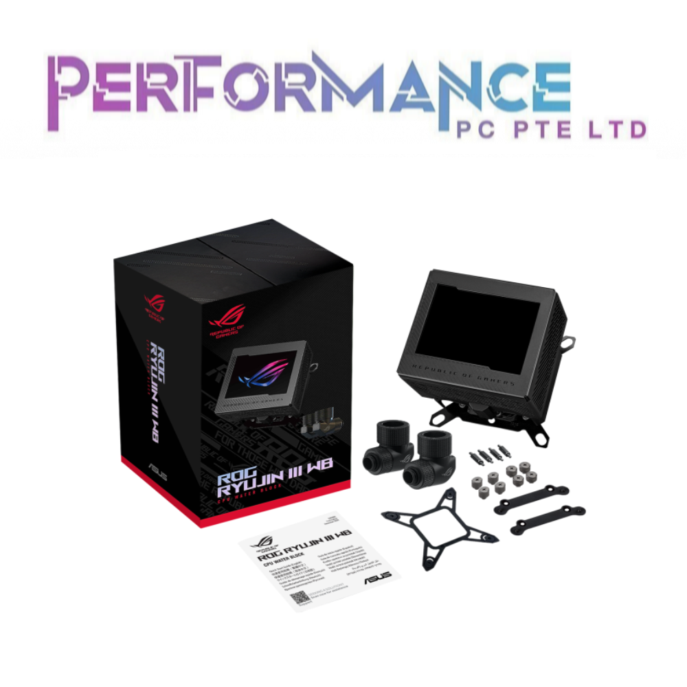 ASUS ROG RYUJIN III WB CPU WATER BLOCK COOLER (3 YEARS WARRANTY BY BAN ...