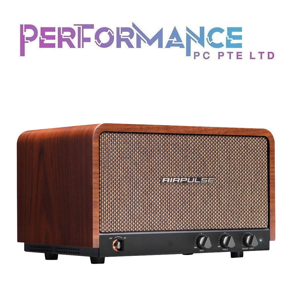 AIRPULSE P100X MULTI-DRIVER WIRELESS DESKTOP SPEAKER SYSTEM ( 1 YEAR W ...