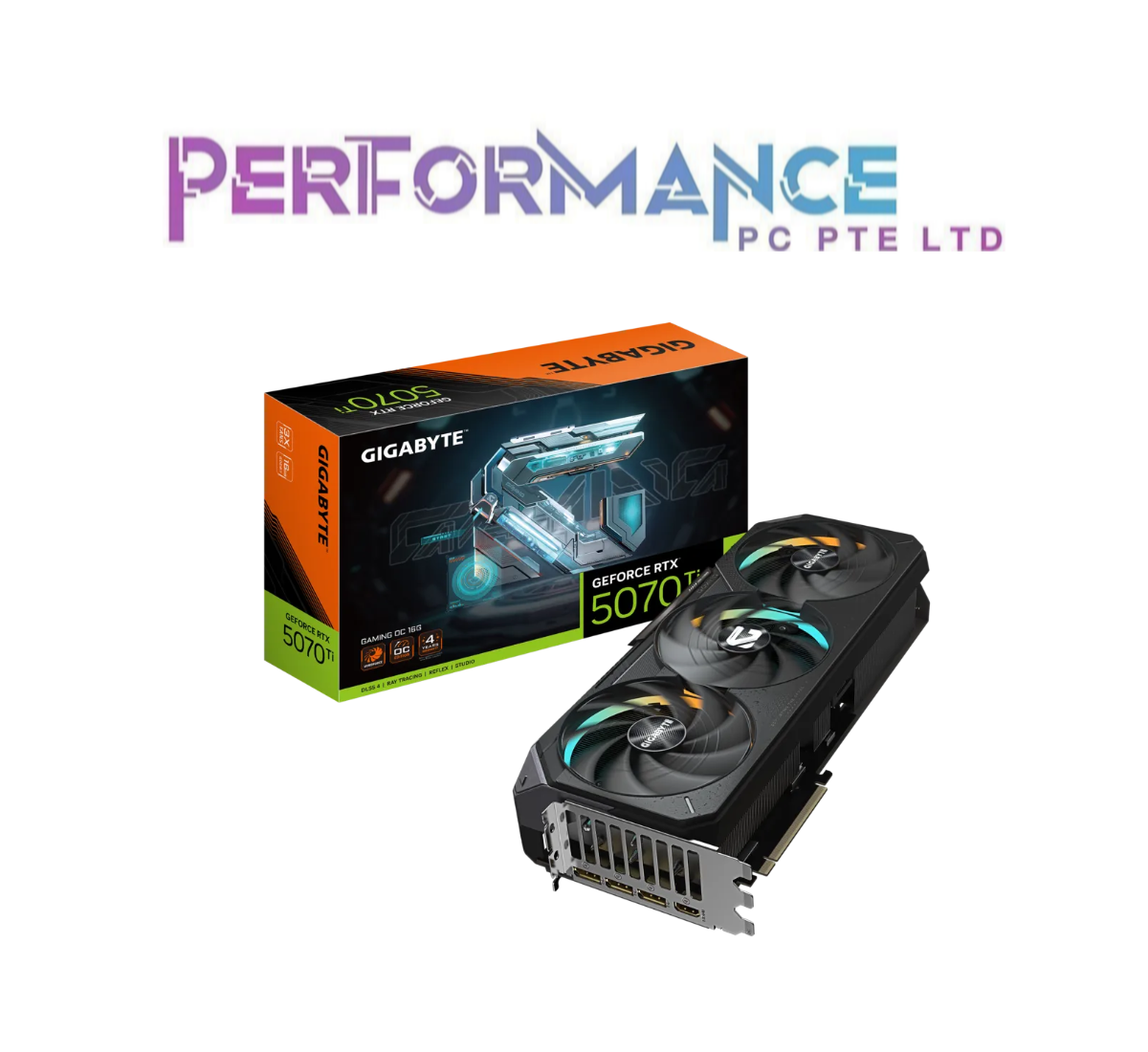 GIGABYTE GeForce RTX™ 5070 Ti GAMING OC 16G 5070Ti Graphics Card (3 YE ...