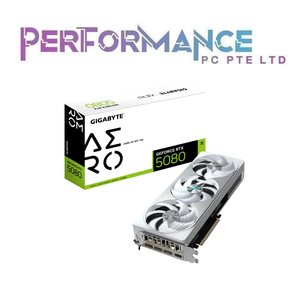 GIGABYTE GeForce RTX™ 5080 AERO OC SFF 16G (3 YEAR WARRANTY BY CDL ...
