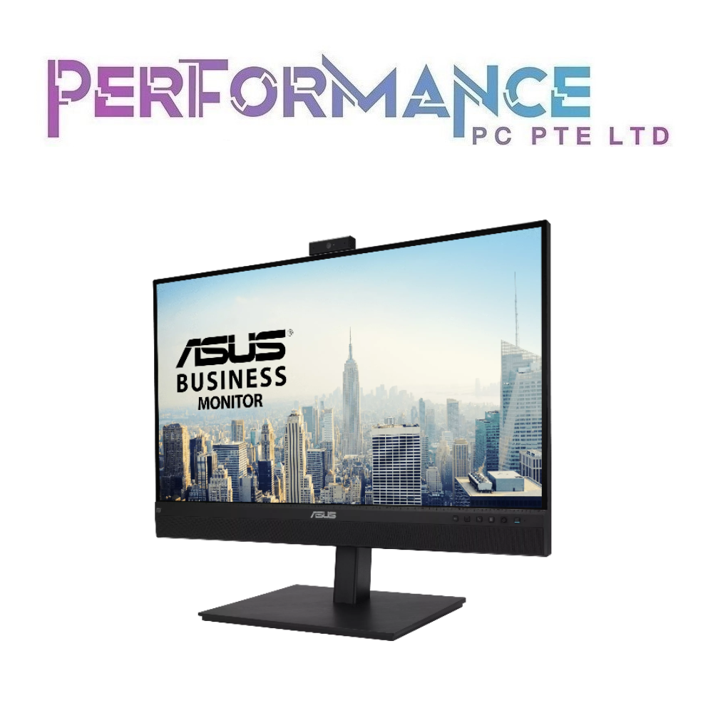 ASUS BE27ACSBK Webcam Monitor 27 inch 2560x1440 WQHD IPS Frameless Ful ...