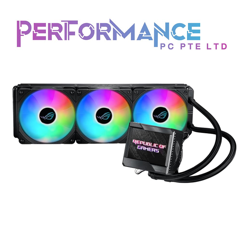 ASUS ROG RYUJIN II 360 ARGB AIO Liquid CPU Cooler 360mm Radiator (Thre ...