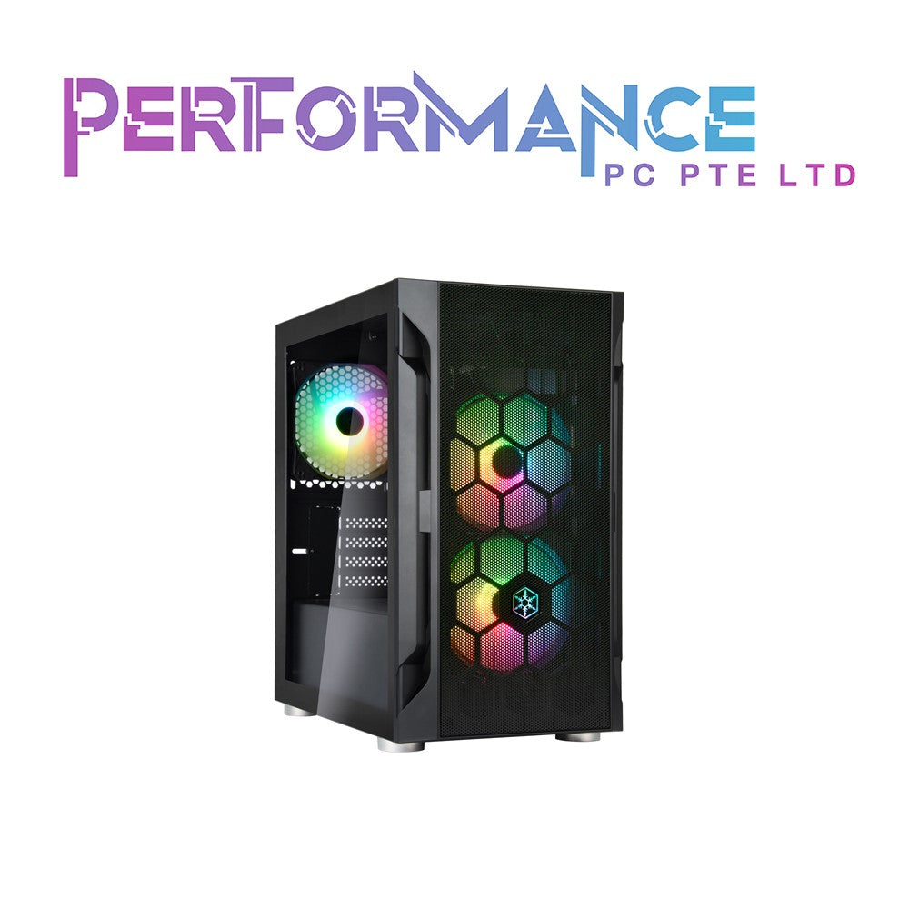 SILVERSTONE FARA H1M PRO M-ATX gaming chassis with ARGB lighting Tempe ...
