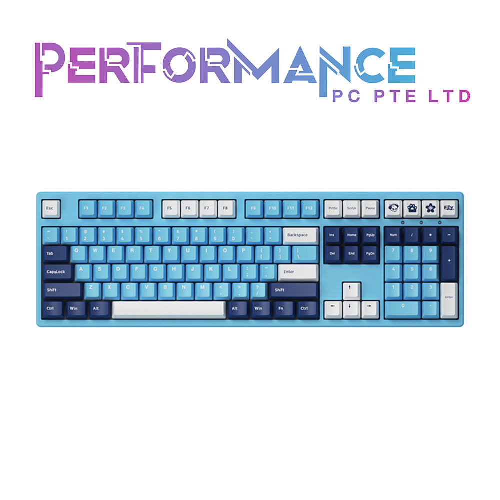 AKKO Keyboard 3108 - Mirror of Sky (TTC Linear Switches) Pink/Red (1 Y ...