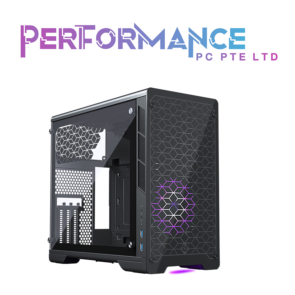 MetallicGear Neo-G V2 Mini-ITX Case, Compact Chassis, Sand blasted alu ...