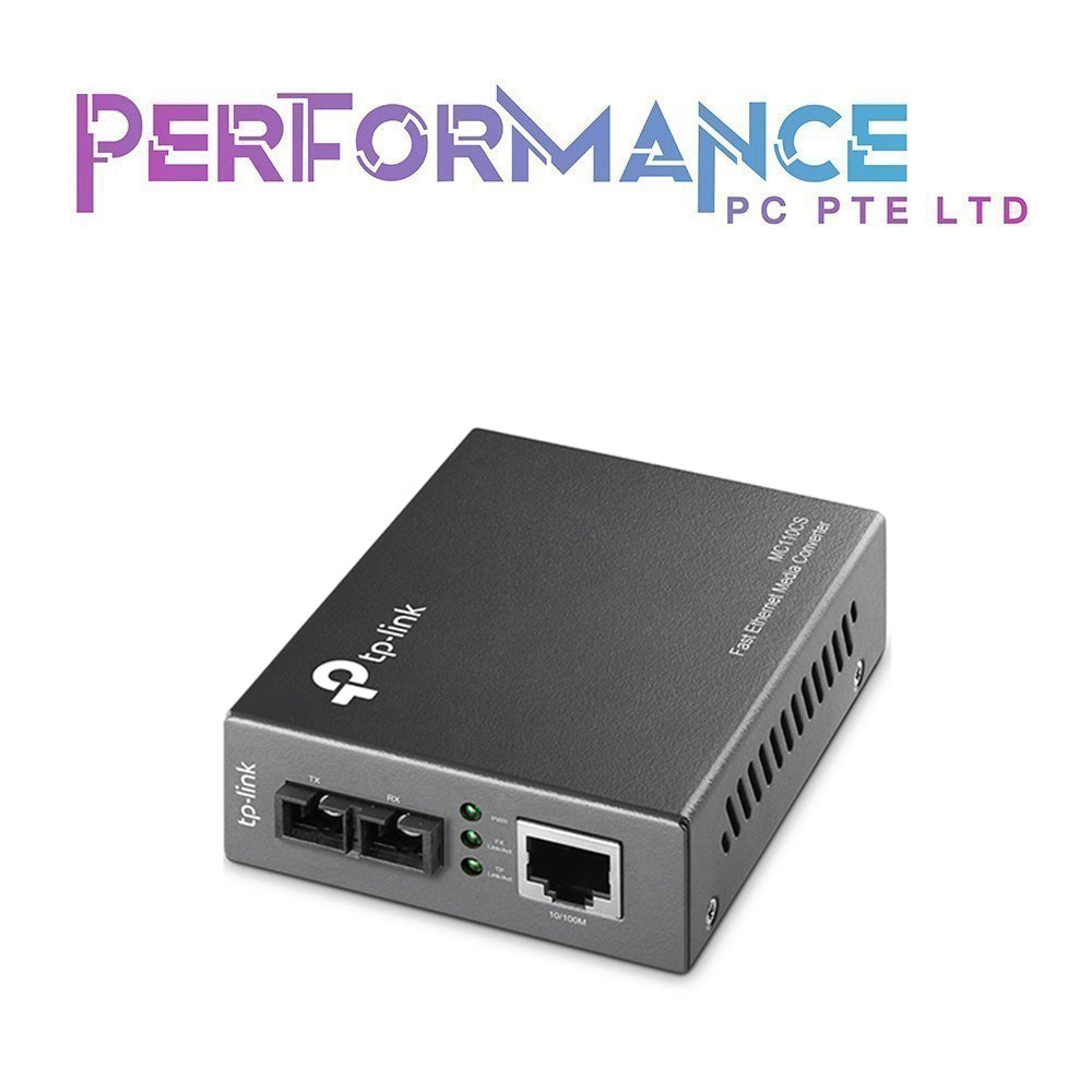 TP-Link MC110CS 10/100Mbps Single-Mode Media Converter – performance-pc ...